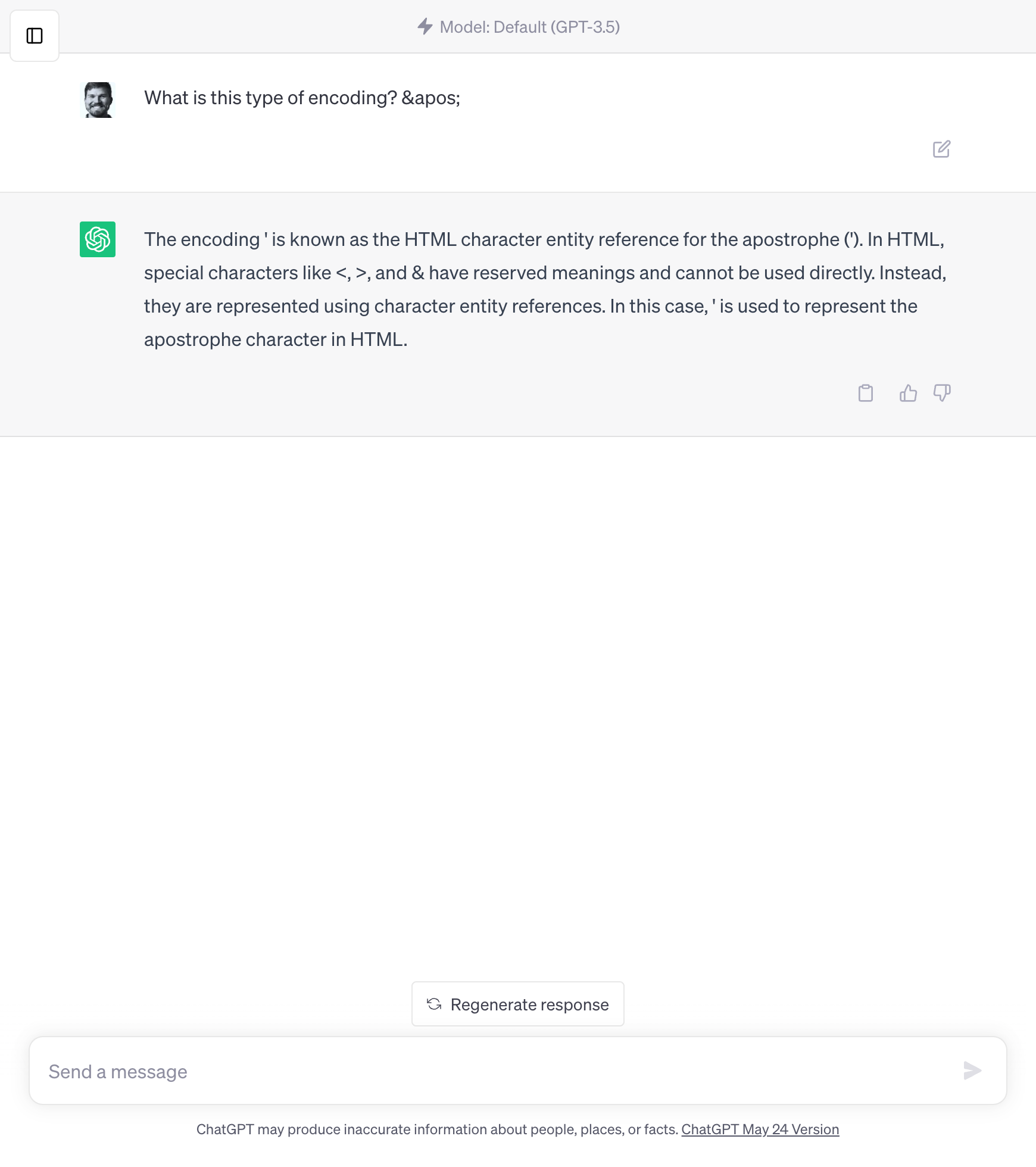 [What is this type of encoding? ']